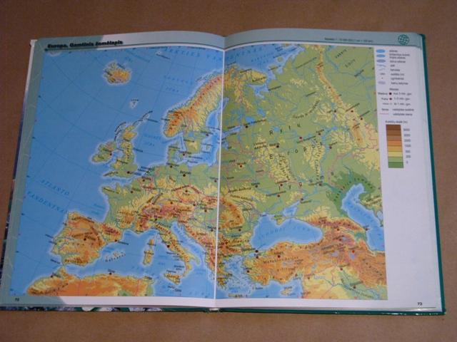 Geografijos atlasas mokyklai "Žemė" Telšiai - parduoda, keičia | Mainyk.lt